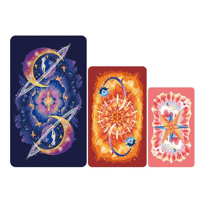 Beacon Tarot Rider-waite 78 Cards Deluxe Tin & Mini Editions Lighthouse ...