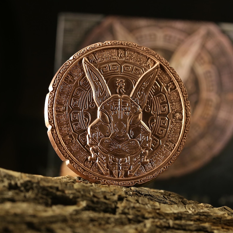 Chinese Zodiac Collectible Metal Coins Pure Copper Auspicious Animal ...