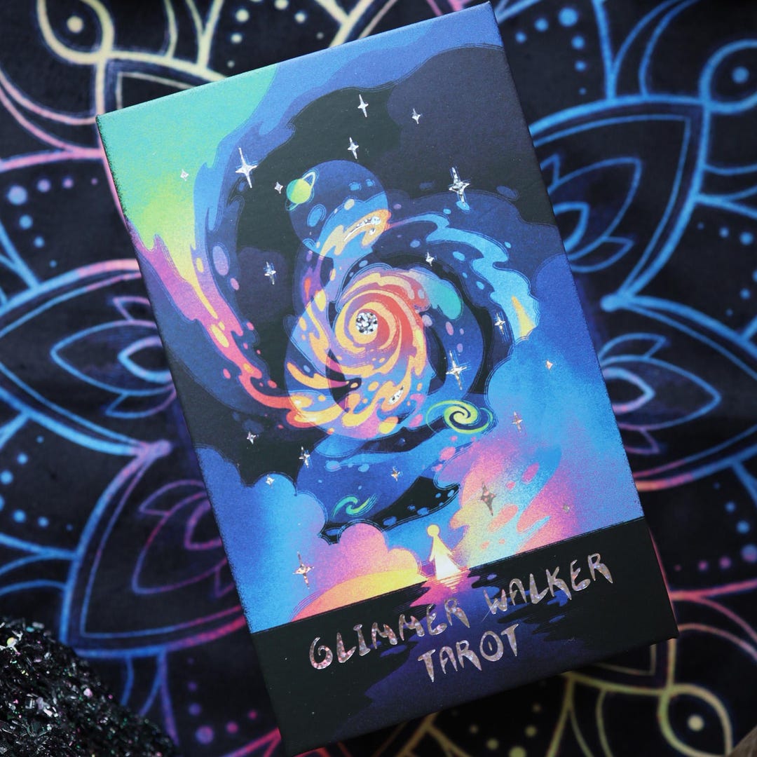 Glimmer Walker Tarot Rider-waite 79 Custom Illustrations Portable ...