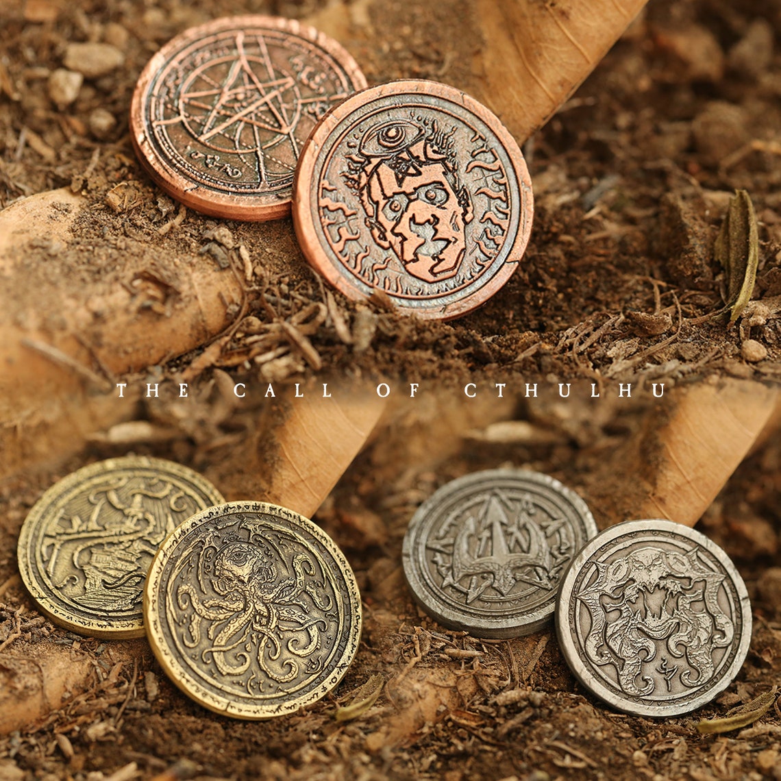 Primordial Zeal Collectible Metal Coins - Etsy UK