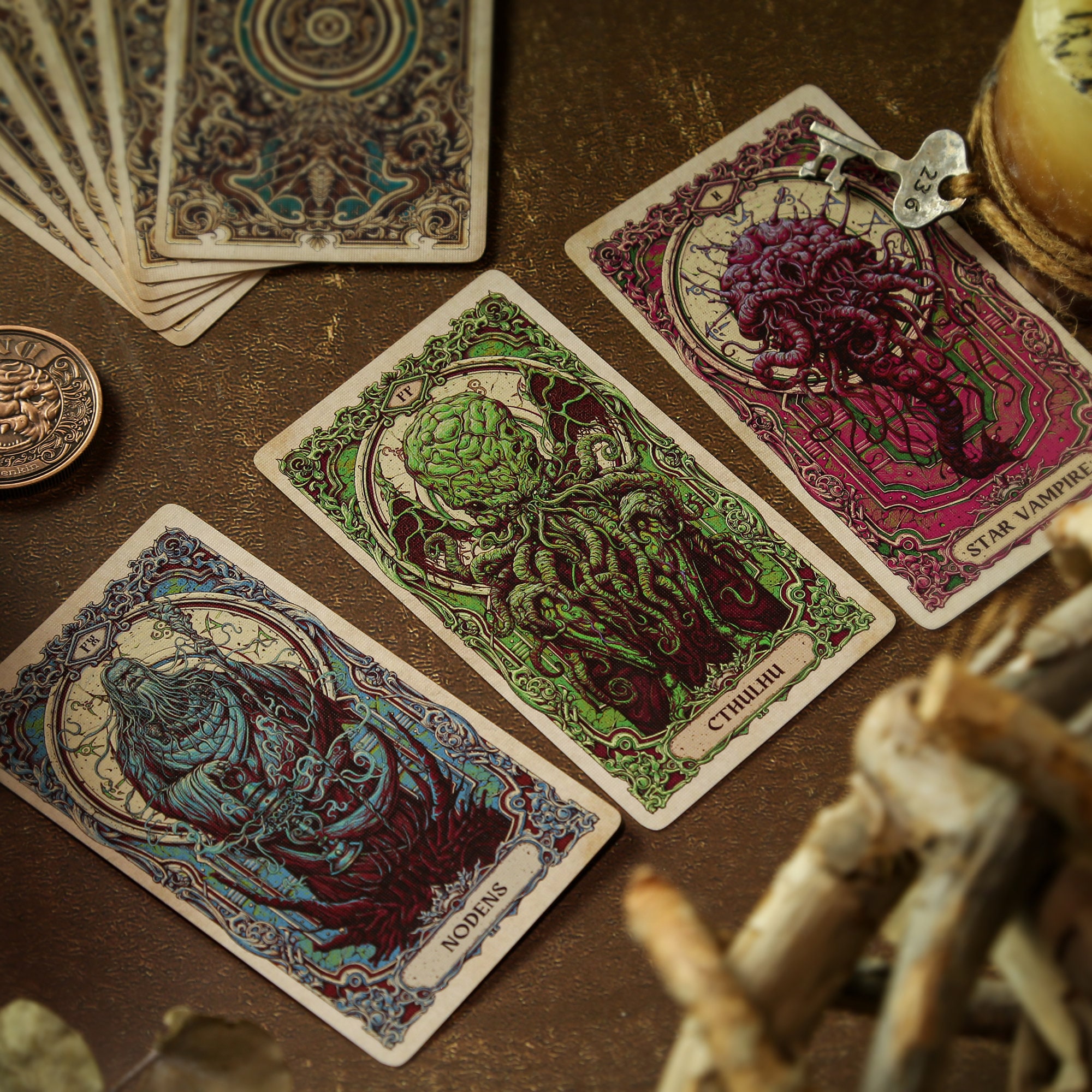 The Reflections on the Wall Cthulhu Mythos Oracle Cosmic Revelation ...