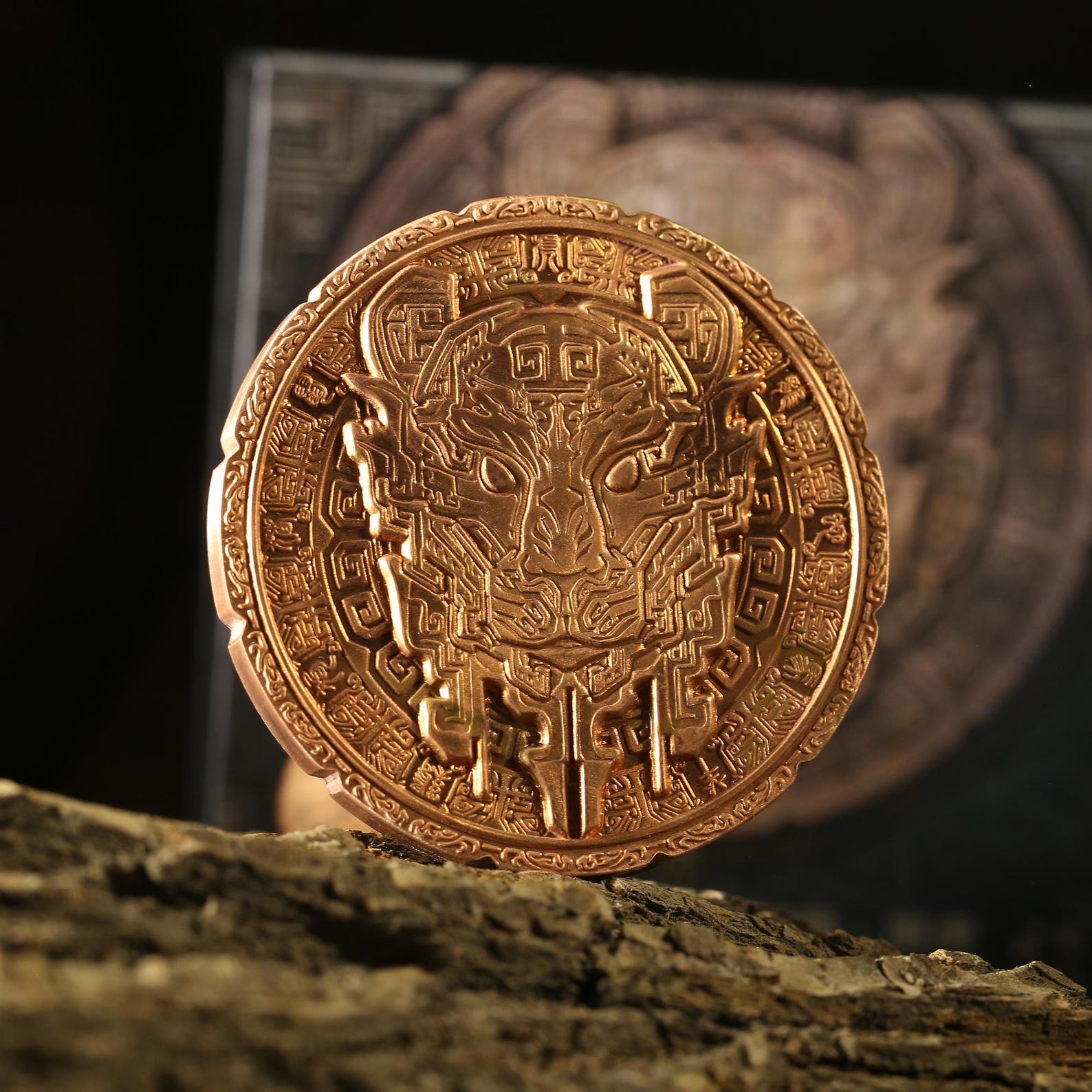 Chinese Zodiac Collectible Metal Coins Pure Copper Auspicious Animal ...