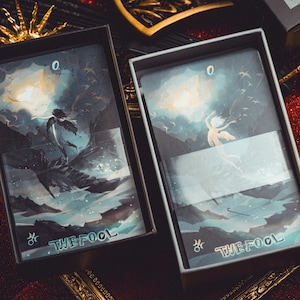 Exile Tarot by Chun Wei Huan RWS Dual Designs Bittersweet Journey of Growth Identity Building ...