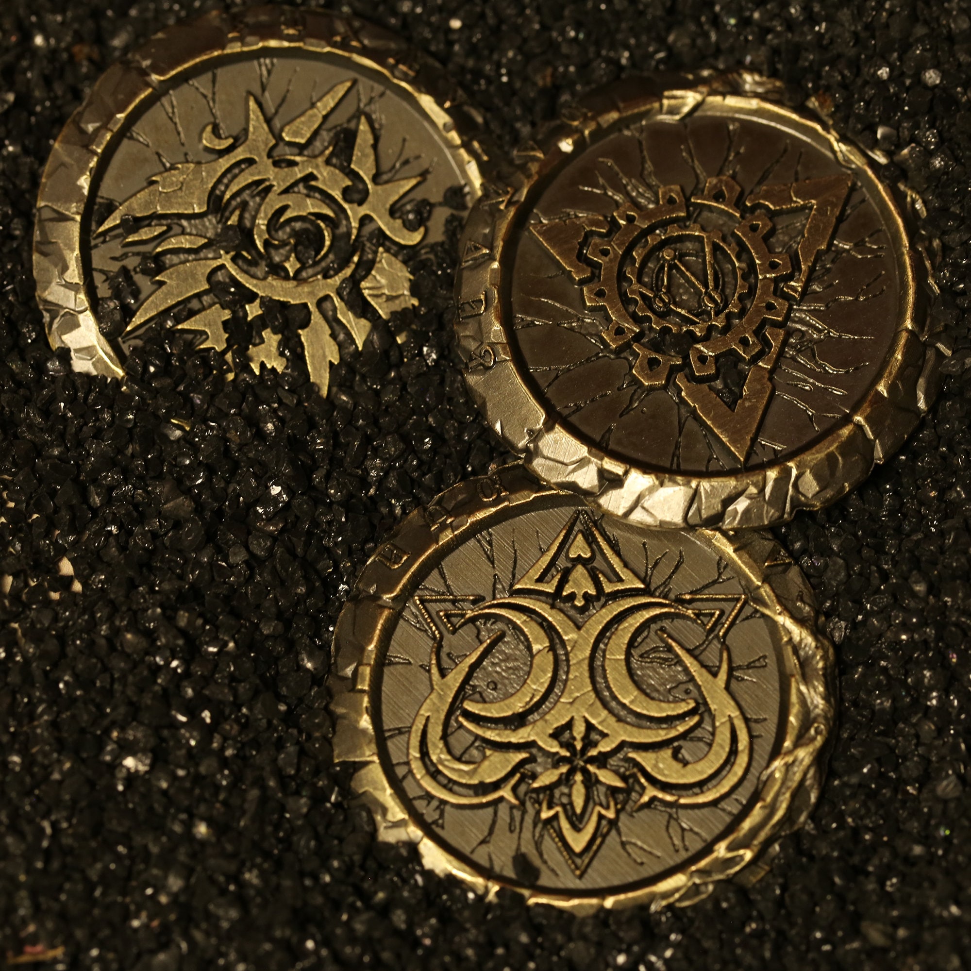 Lord of Mysteries Collectible Metal Coins 22 Pathways 9 Sefirot Cosmic ...