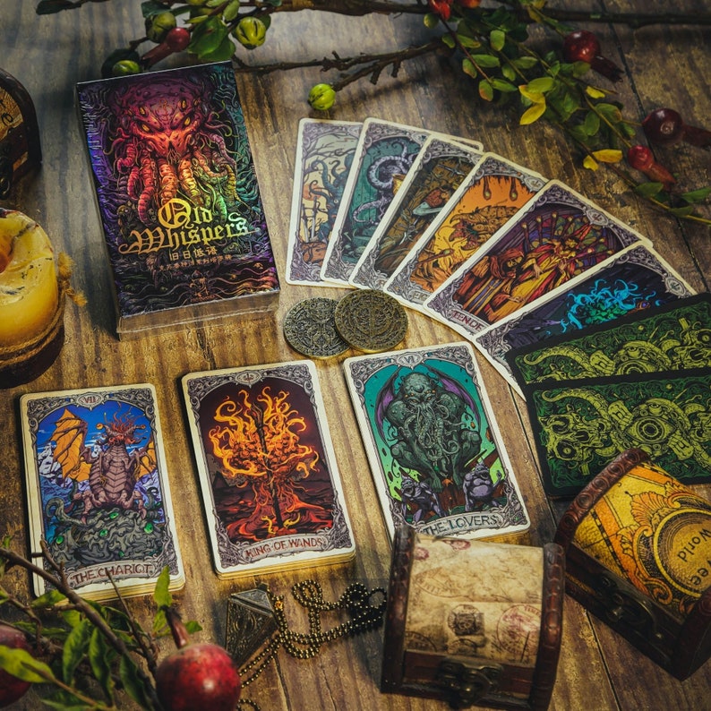 Cthulhu Mythos Comicology Tarot CMC Tarot Old Whisper - Etsy Canada