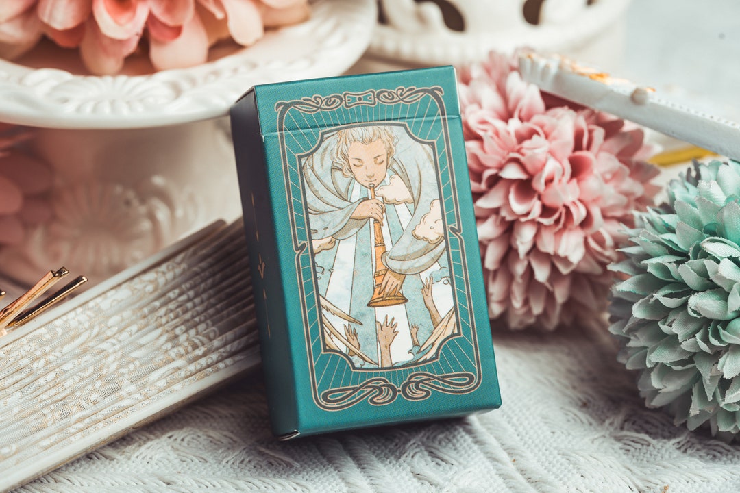 Moravia Tarot Mini Edition Rider-waite LWB Alphonse Mucha Art Nouveau ...