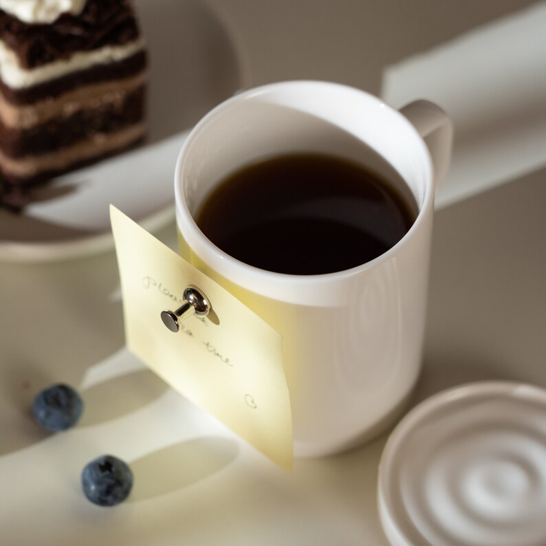 Mag Mug Minimalist Design Zen of Water Japanese Karesansui Built-in ...