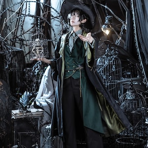 Lord of Mysteries Amon Series Crystal Gilded Monocle With Ornamental ...