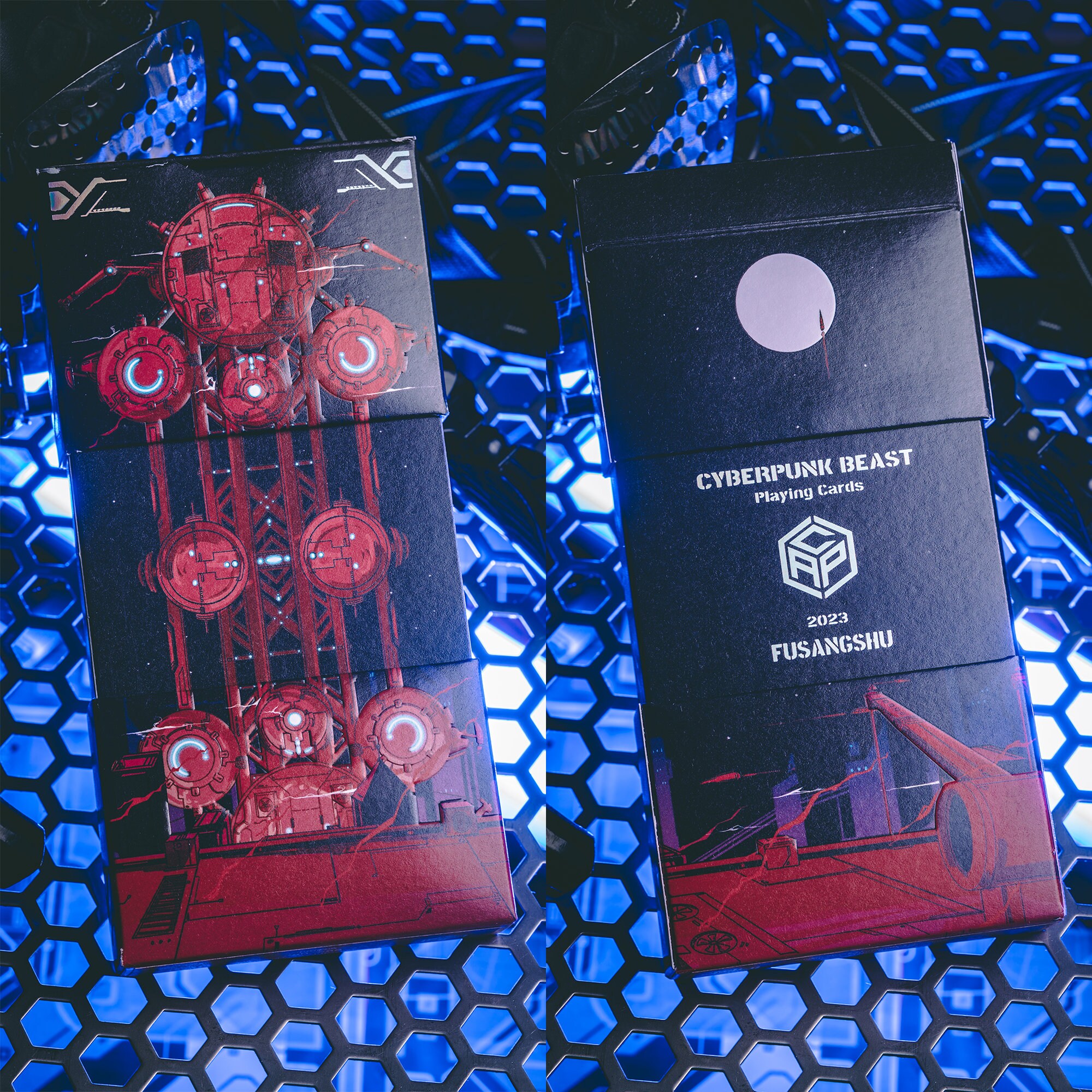 Cyberpunk Mythos Playing Cards Collector's Box 20+ Mythical Beasts ...