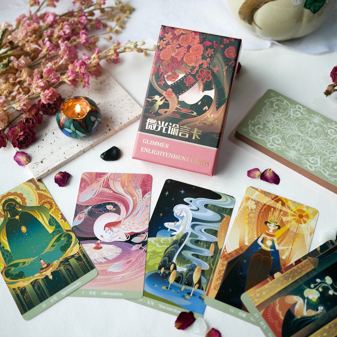 Glimmer Enlightenment Oracle Everyday Divination Spiritual Awakening ...