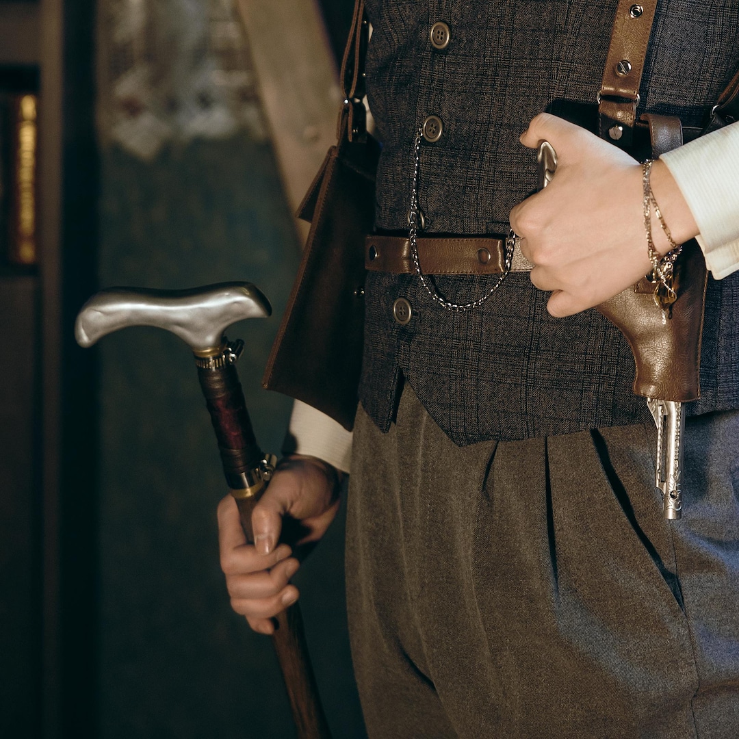 Lord of Mysteries Klein Series Handcrafted Steampunk Wooden Cane ...