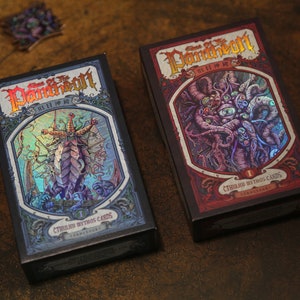Gaze of the Pantheon Cthulhu Mythos Art Cards Character Cards - Etsy