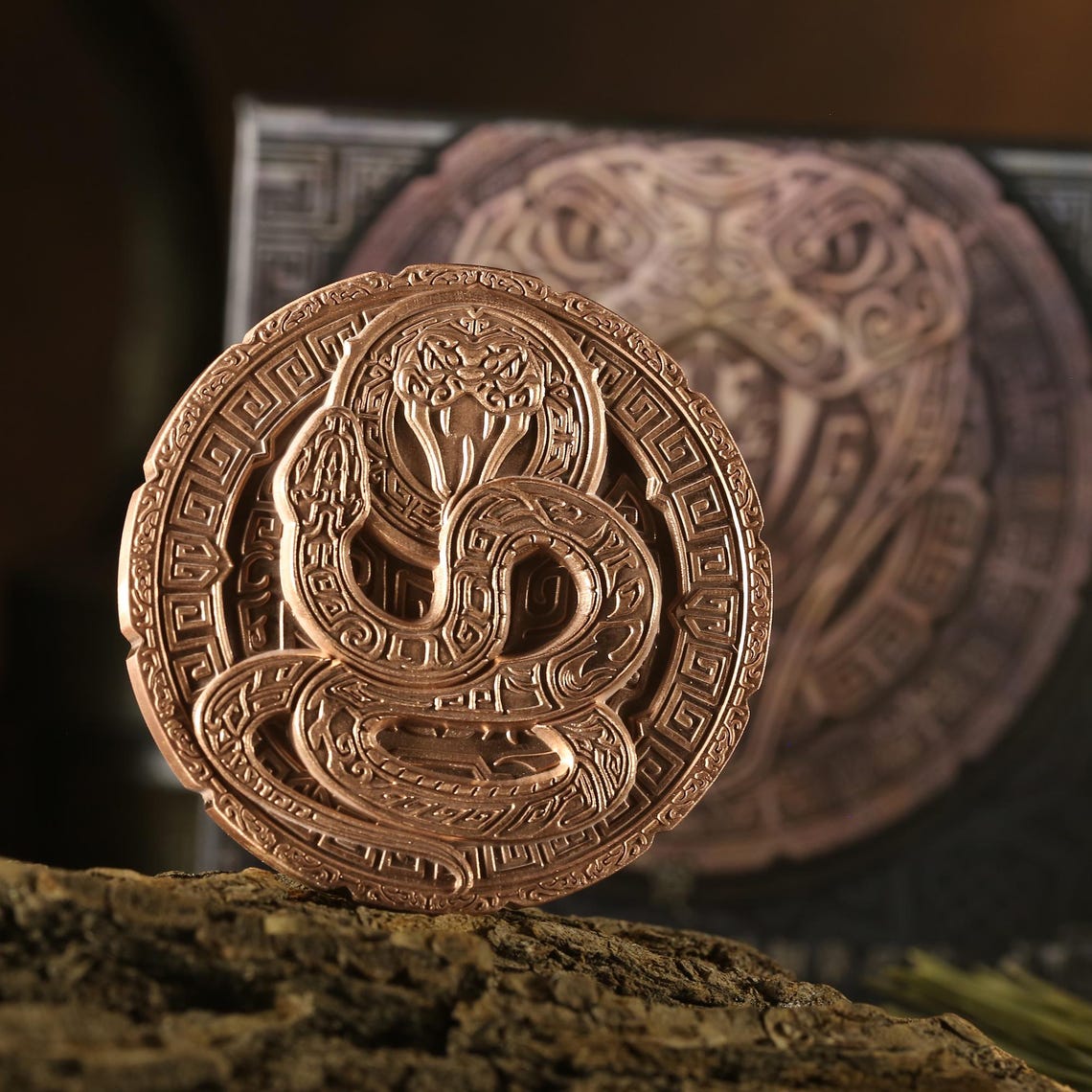 Chinese Zodiac Collectible Metal Coins Pure Copper Auspicious Animal ...