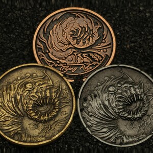 The Myth of Cthulhu Collectible Metal Coins 15 Lovecraftian Deities ...