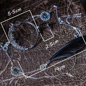 Lord of Mysteries Amon Series Crystal Gilded Monocle With Ornamental ...