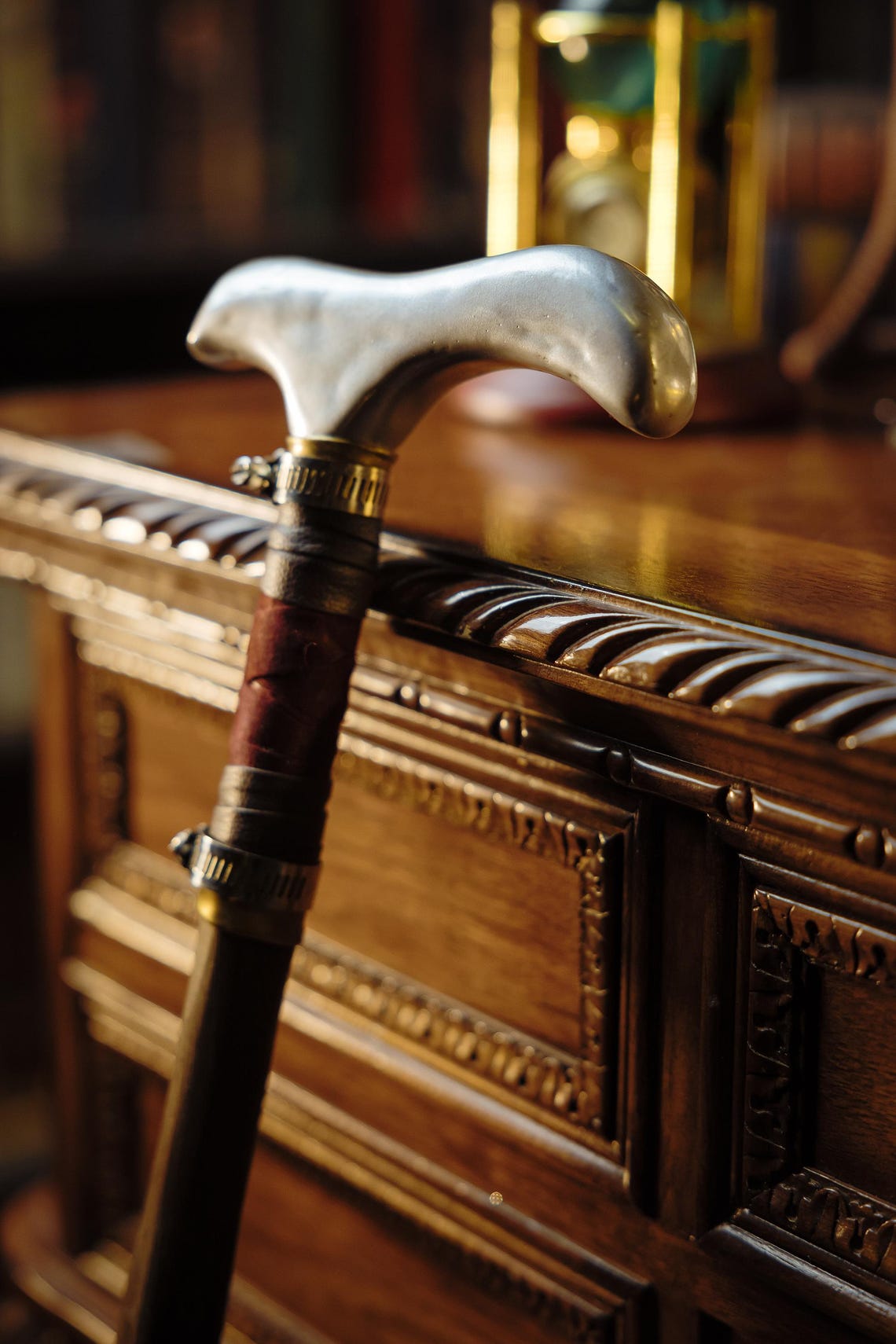 Lord of Mysteries Klein Series Handcrafted Steampunk Wooden Cane ...