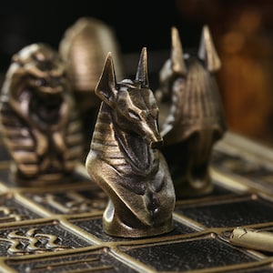 Senet Ancient Egyptian Board Game Abstract Strategy 2-player Ages 6 ...