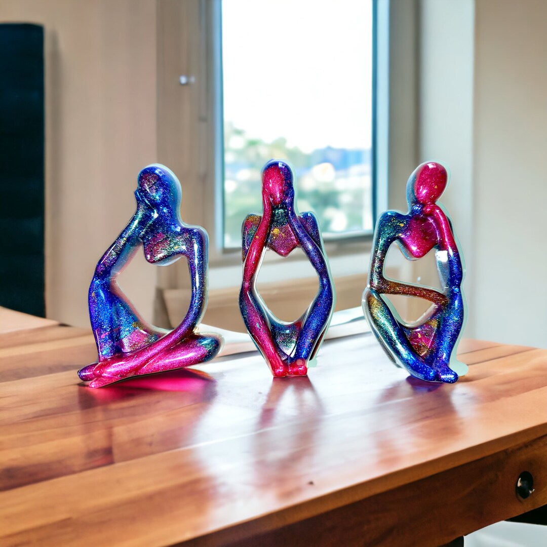 Reflections - A Collection of Captivating Resin Thinking Figurines ...