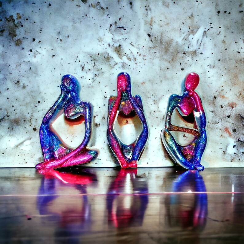 Reflections - A Collection of Captivating Resin Thinking Figurines ...