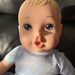 Inclusive OOAK Baby Doll With Double Cleft Lip, Blue Dinosaur Outfit ...