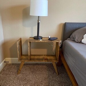 MCM Midcentury Modern Magazine Accent Table - Etsy