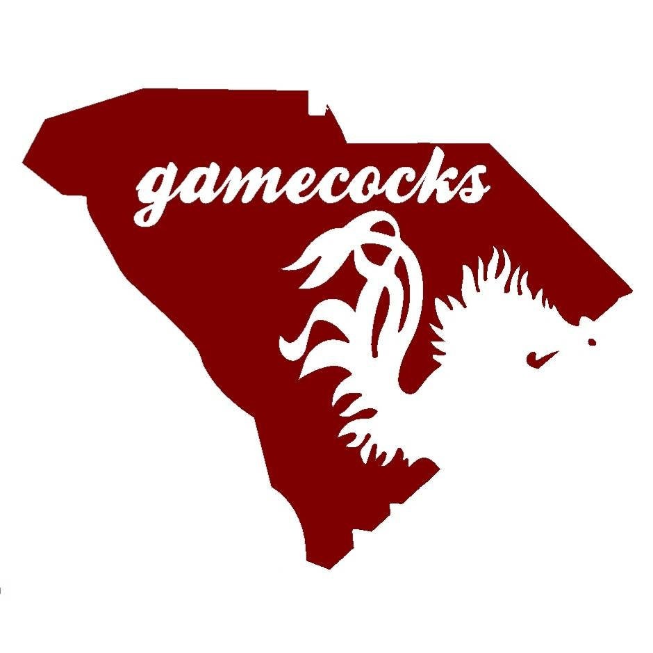 USC Gamecock Car Decal | Etsy