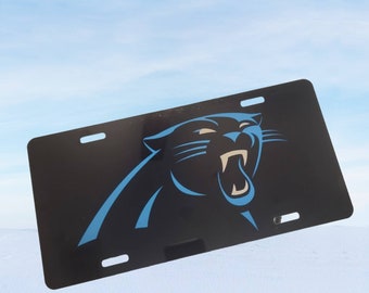 Carolina Panthers License Plate - Etsy