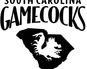 Gamecock Decal - Etsy