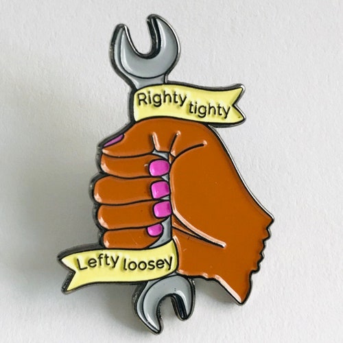 Female Woman Engineer Technician Mechanic Enamel Pin Badge - Etsy