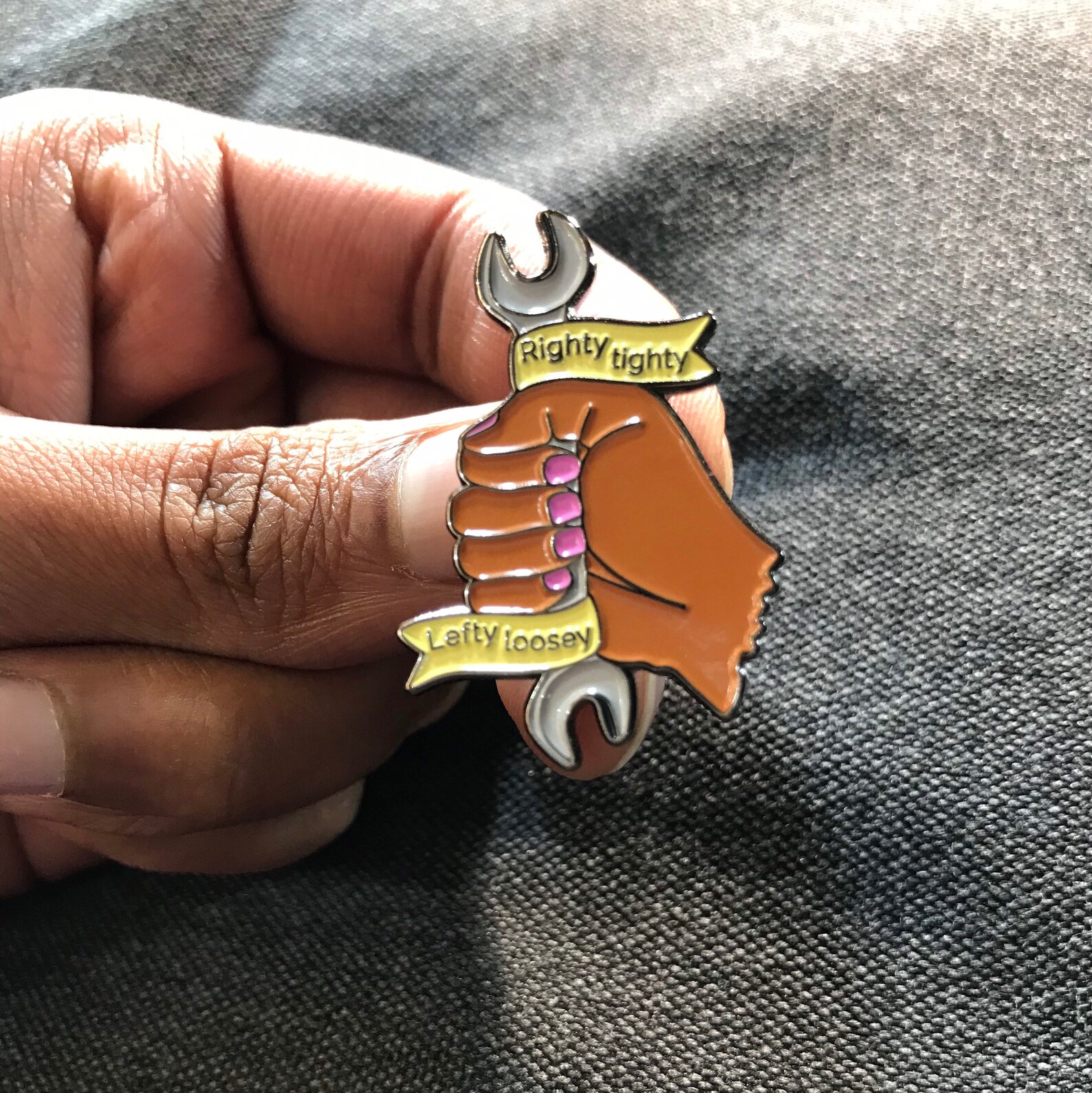 Female Woman Engineer Technician Mechanic Enamel Pin Badge | Etsy