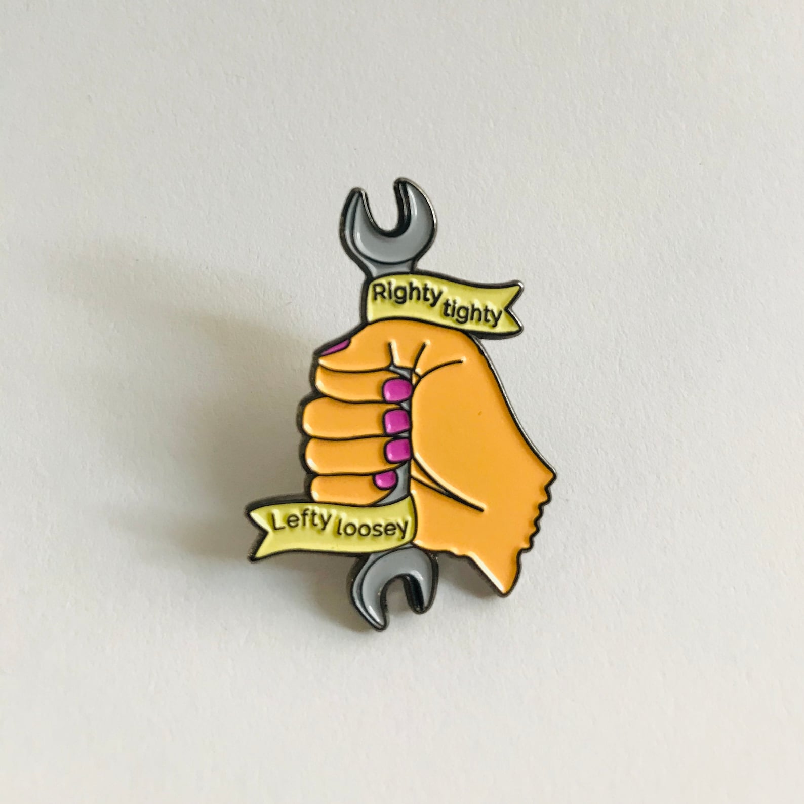 Female Woman Engineer Technician Mechanic Enamel Pin Badge | Etsy