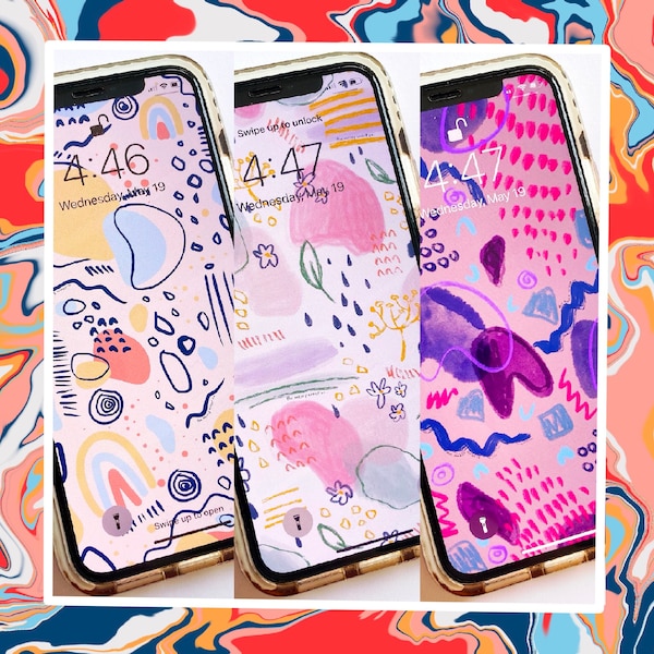 Boho Phone Lockscreen - Etsy