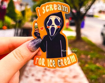 Scary Movie Stickers Great for Halloween and Thriller and - Etsy