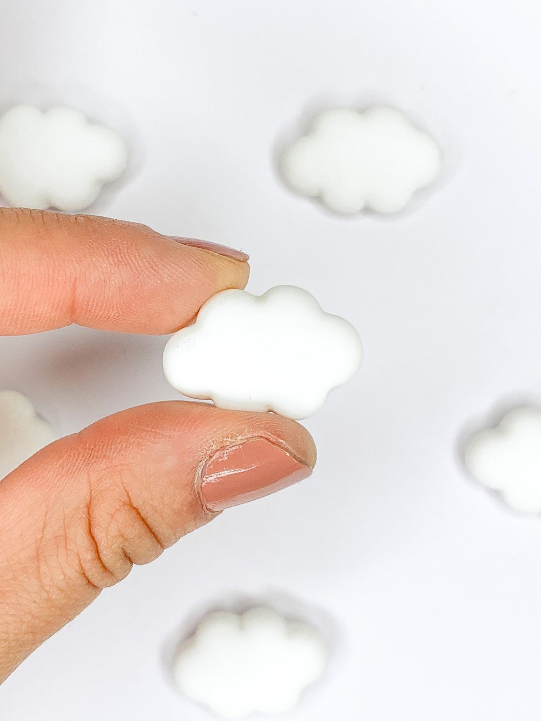 Pastel White Clouds Candy Fridge Magnets Aesthetic - Etsy