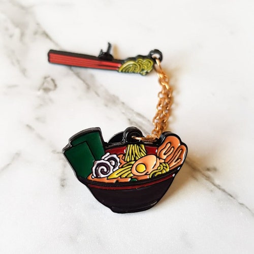 Enchanting Ramen Enamel Pin - Etsy