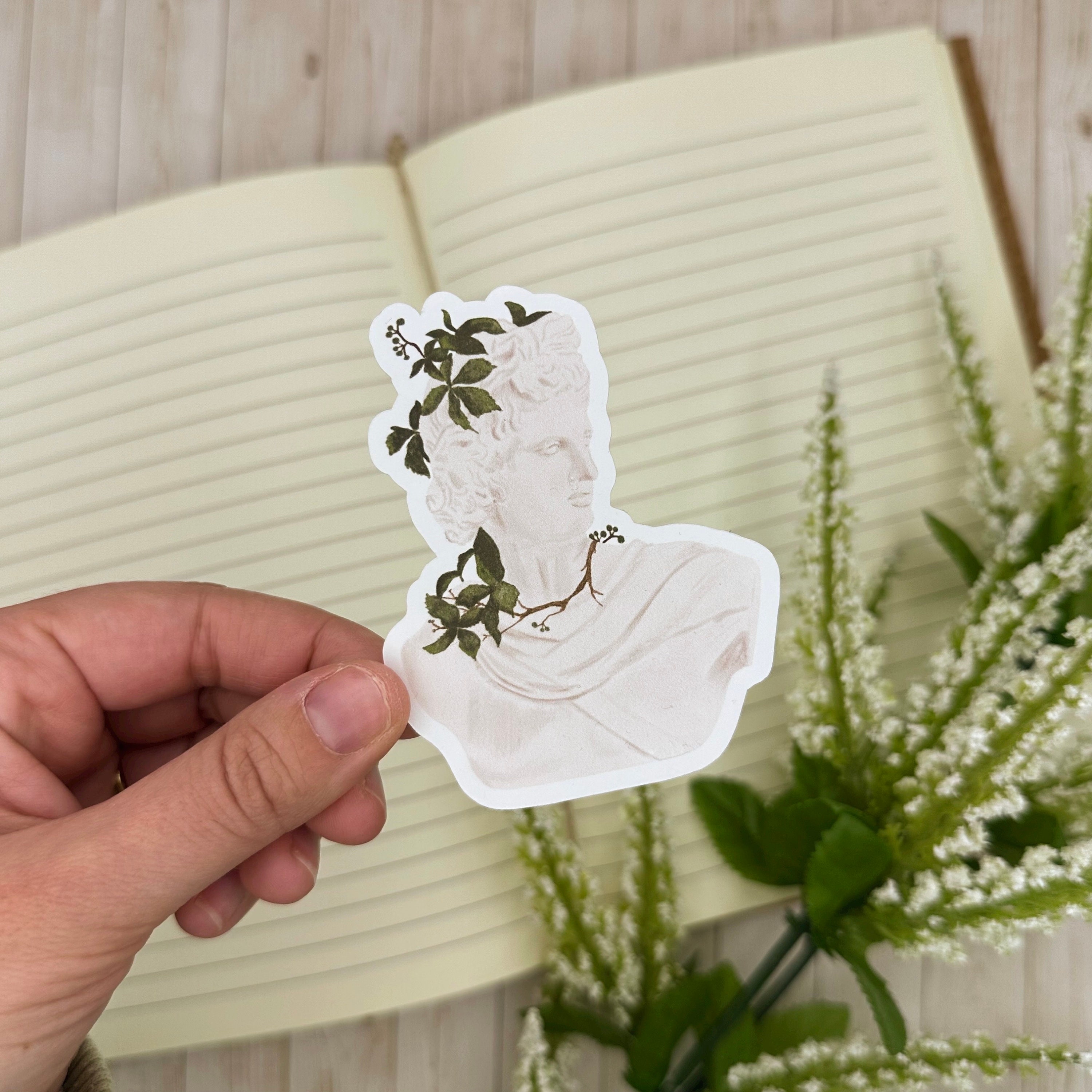 Greek Sculpture Sticker Aesthetic Stickers Waterproof Stickers Laptop ...