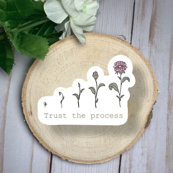 Trust the Process Stickers - Etsy