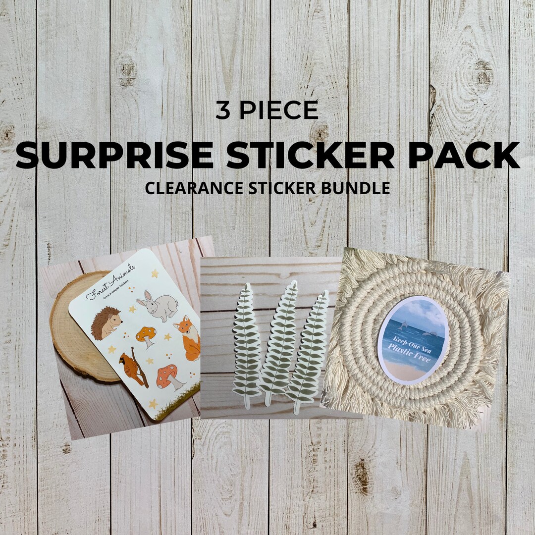 Surprise Sticker Pack | Waterproof Stickers | Laptop Stickers | Sticker ...