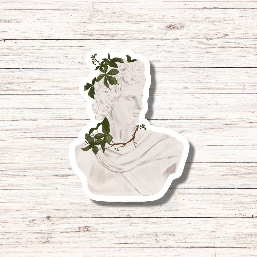 Greek Sculpture Sticker Aesthetic Stickers Waterproof - Etsy