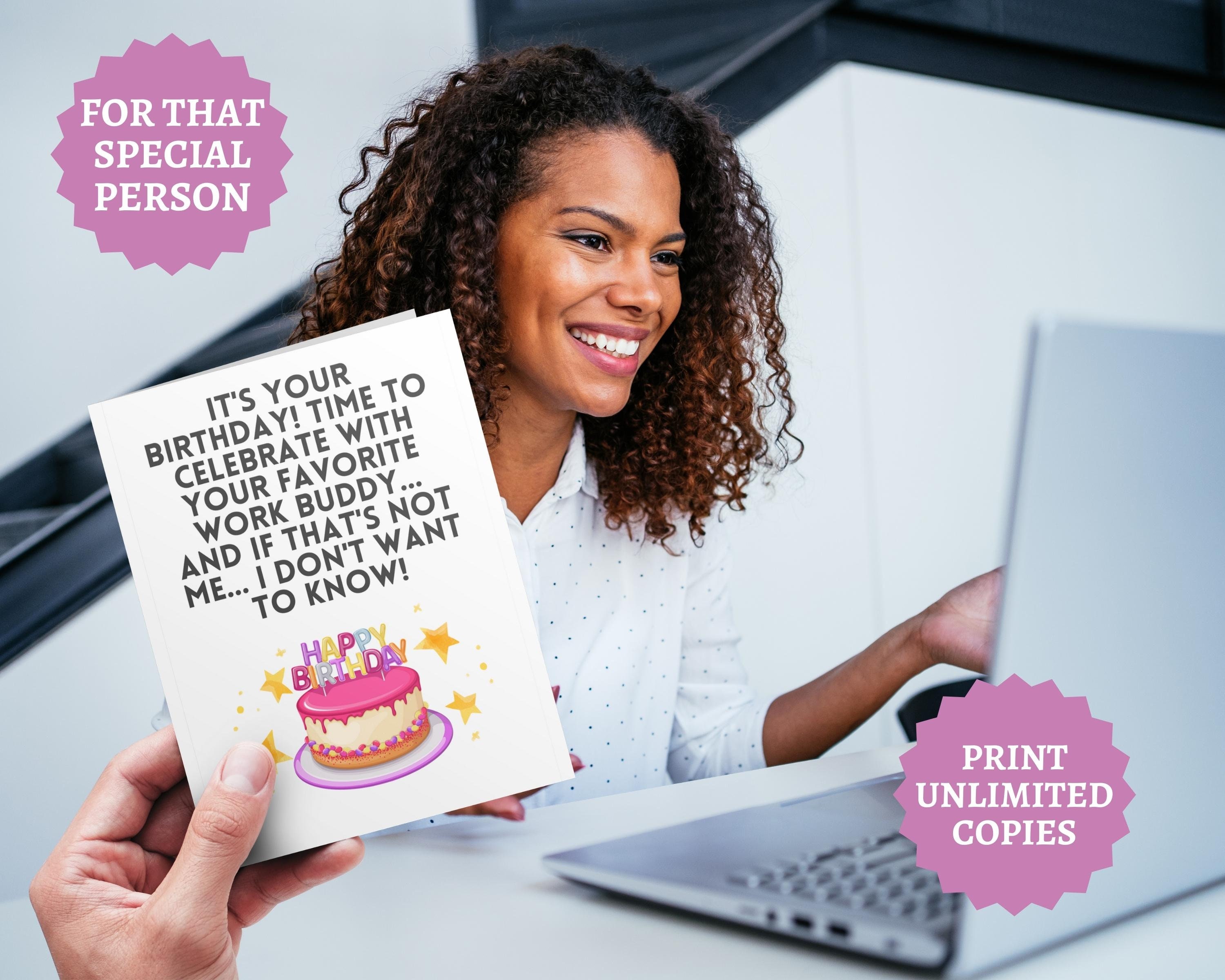 Happy Birthday Workplace Email