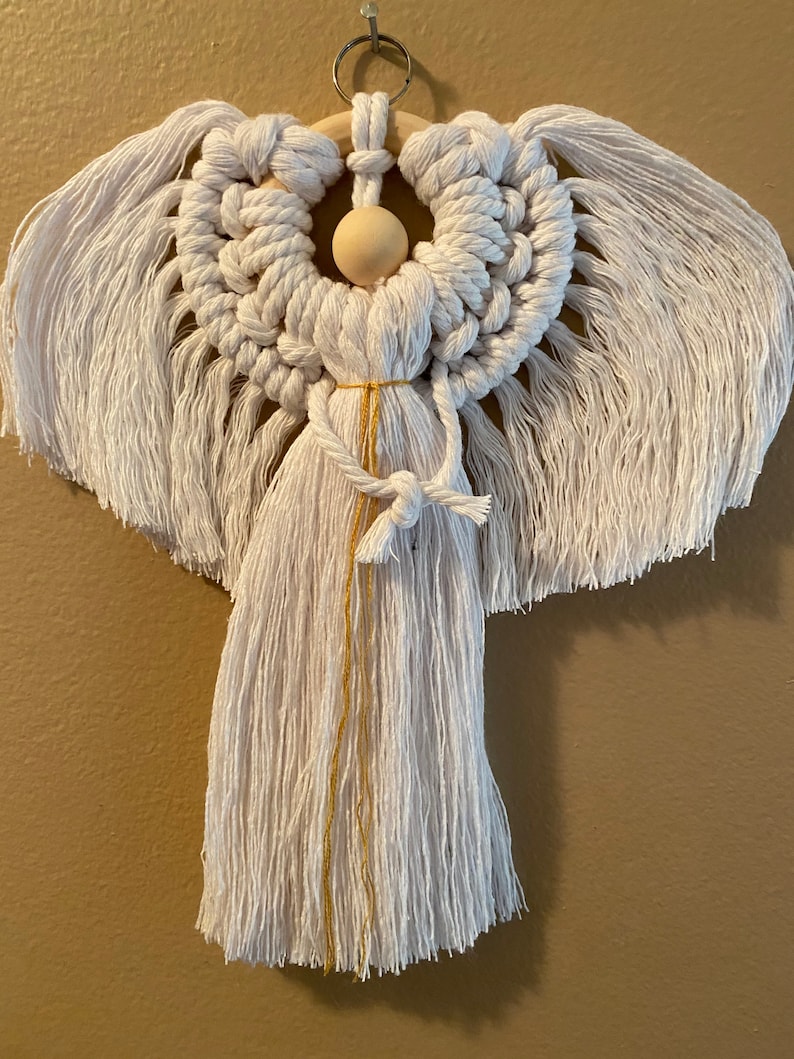 Macrame Angel | Etsy