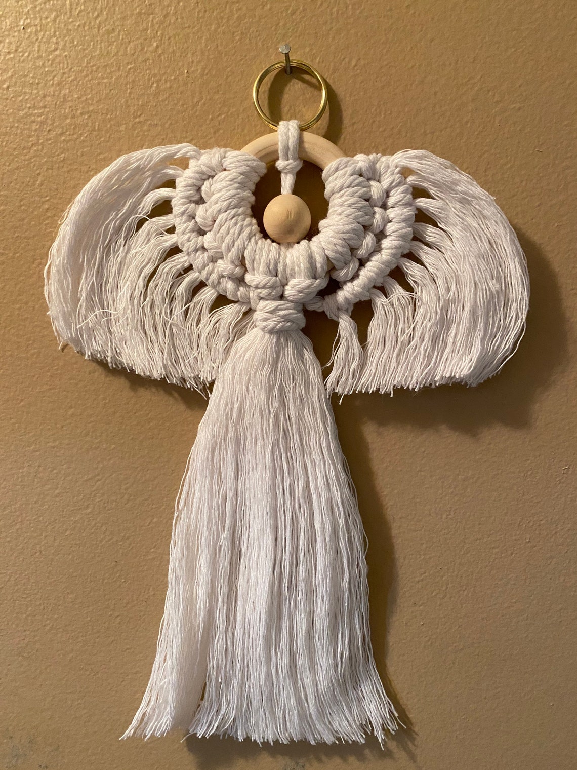 Macrame Angel | Etsy