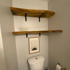 Heavy Duty Black Metal Shelf Bracket: Industrial Farmhouse L Bracket - Etsy