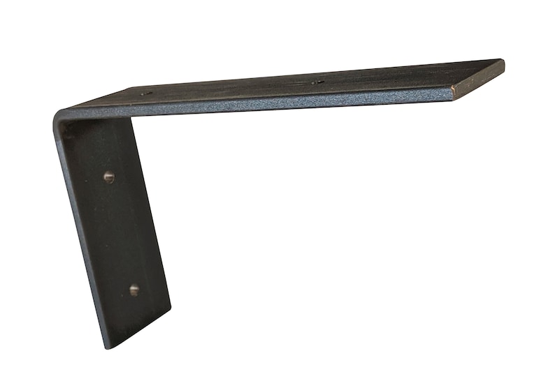 Metal Shelf Bracket L Bracket Modern Industrial Steel Open - Etsy