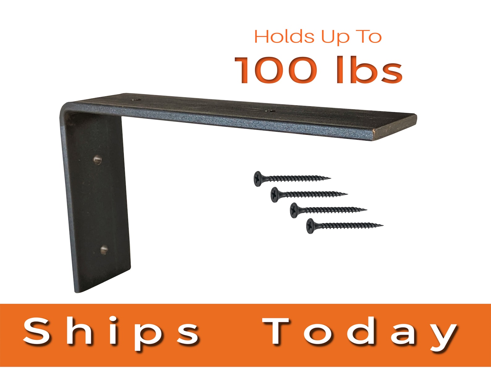 Metal Shelf Bracket L Bracket Modern Industrial Steel Open - Etsy