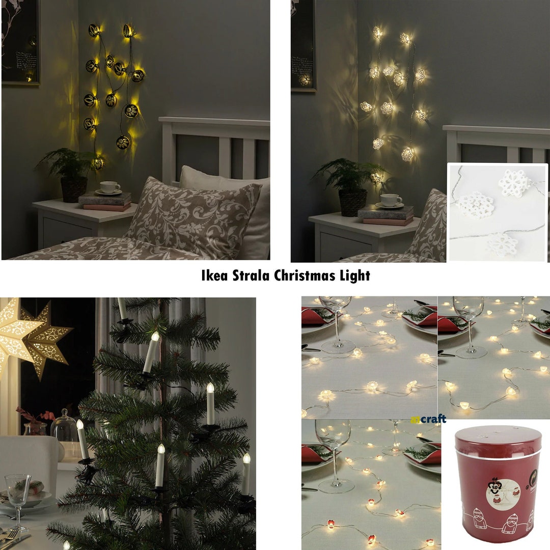 Ikea Strala Christmas Candle Lights, Fairy Light and String Lights ...