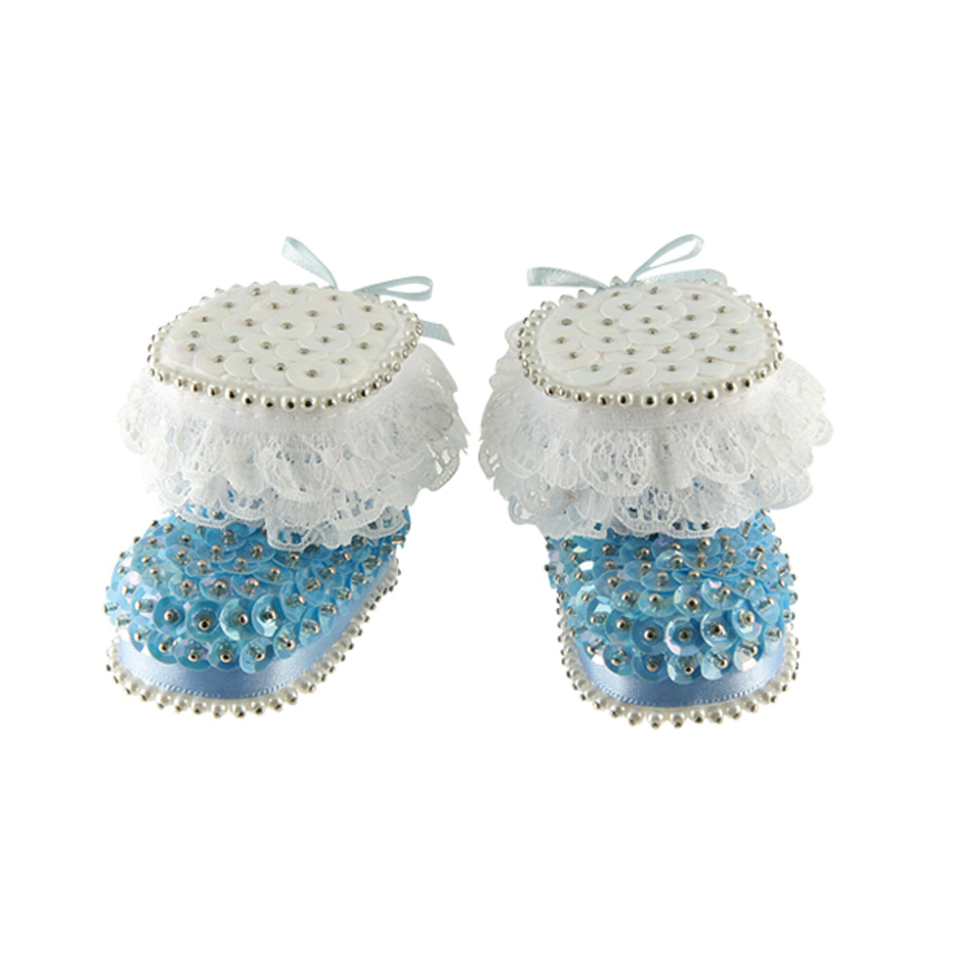 Pinflair 3D Sequin Kit baby Boots and Baby Bell for Birthday - Etsy UK