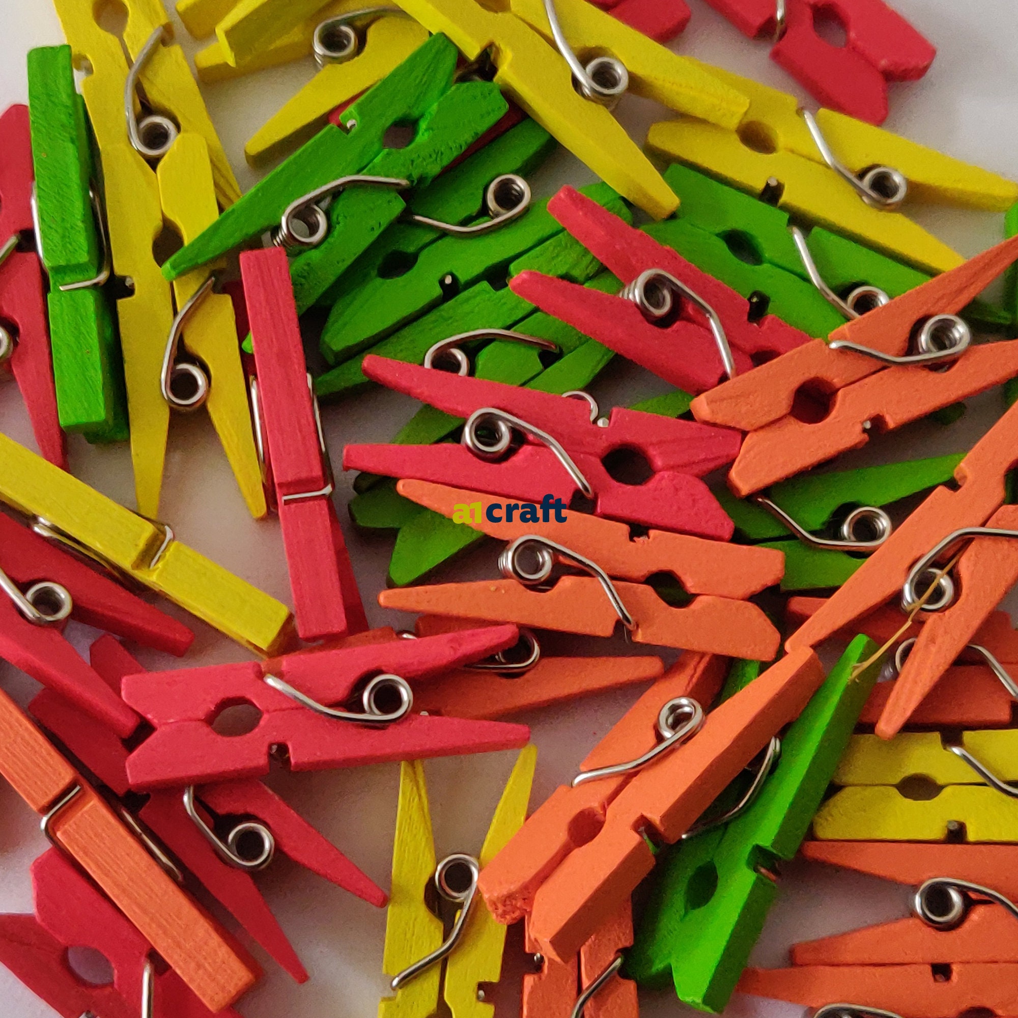 Mini Wooden Pegs-25mm - Etsy UK