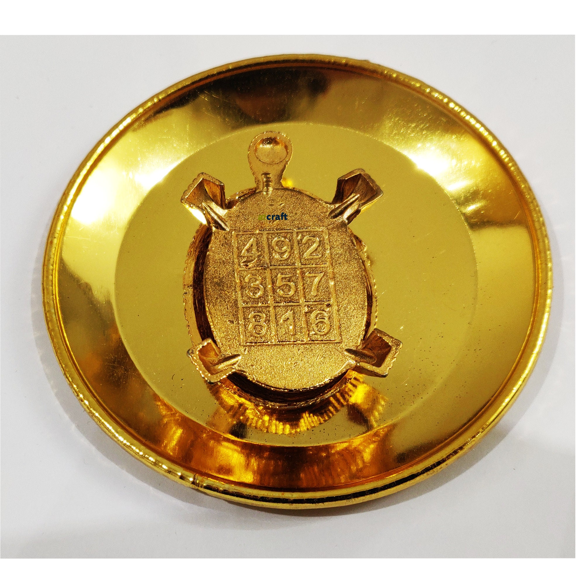 Laxmi Charan Paduka, Vastu Turtle Tortoise Plate Laxmi Fengshui, Diwali ...