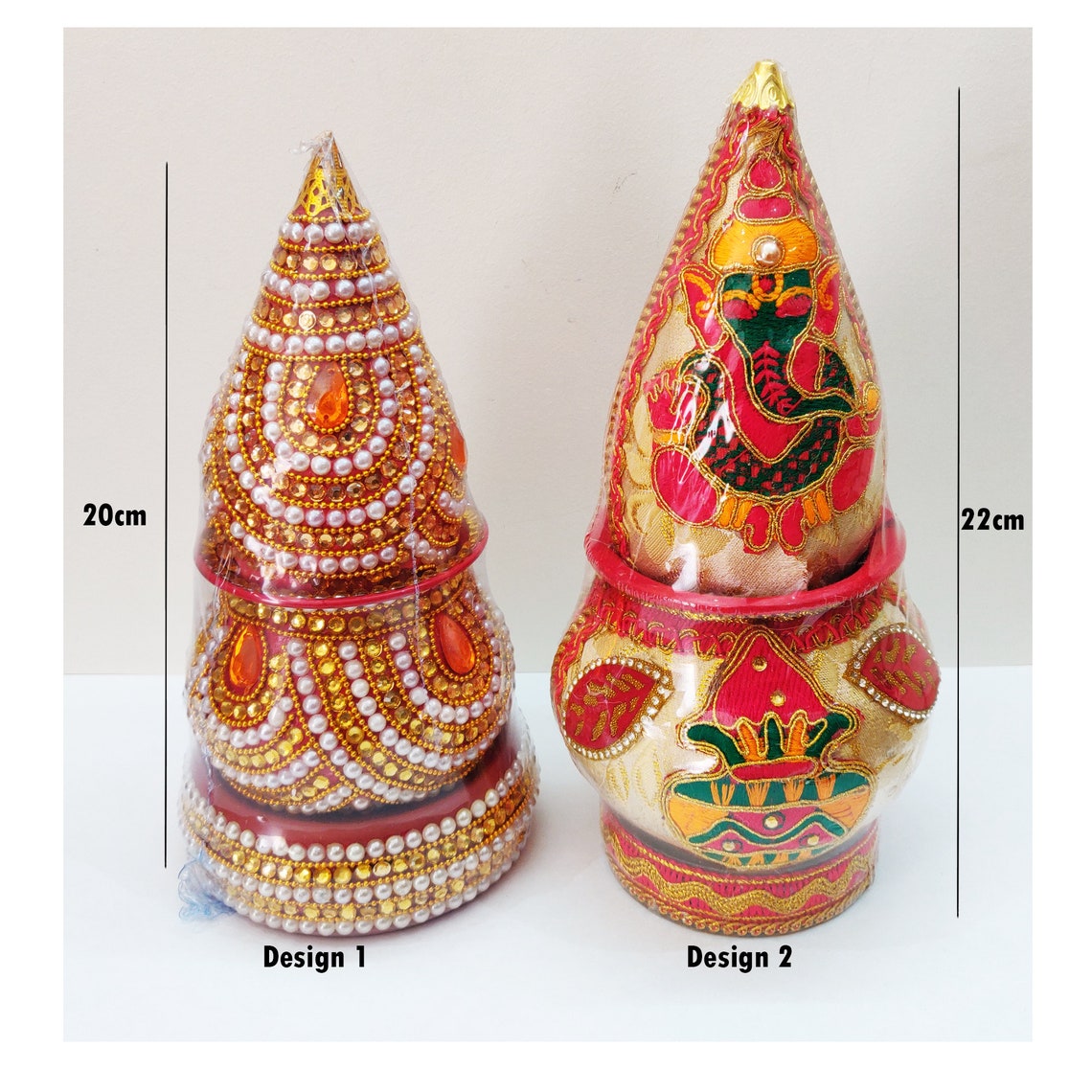 Indian Wedding Hindu Pooja Kalash Loti Nariyal Var Bediyu - Etsy